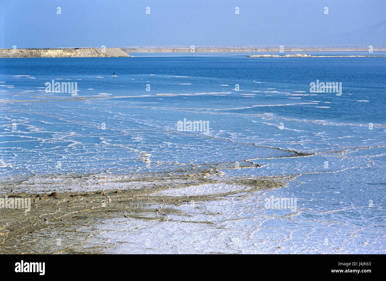 Israel, dead sea, coast, salt lake, beach sea, salty, Al-Bahr al-Maijit ...
