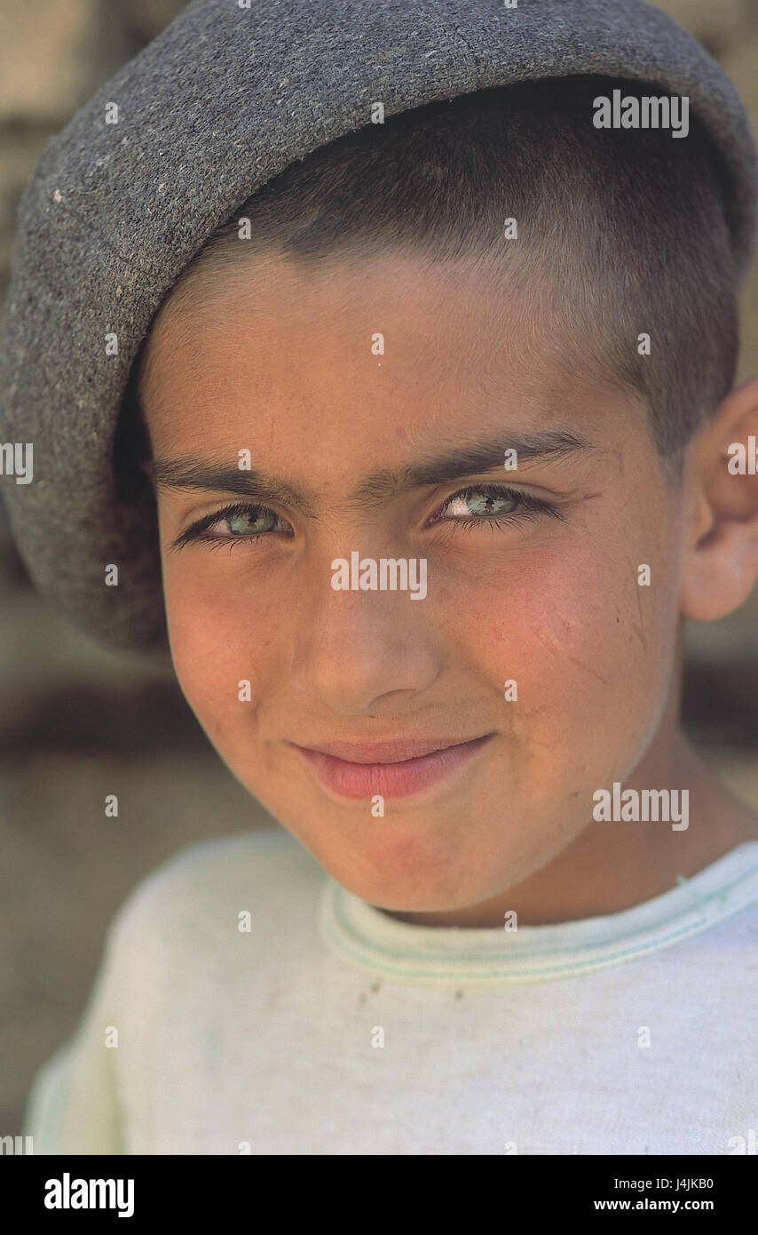 Iran, Isfahan, boy, portrait locals, child, local, care, near Stock ...