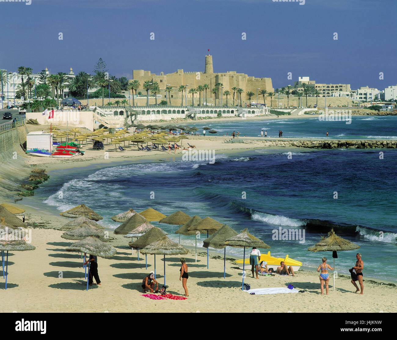 Monastir tunisia beach ribat view hi-res stock photography and images ...