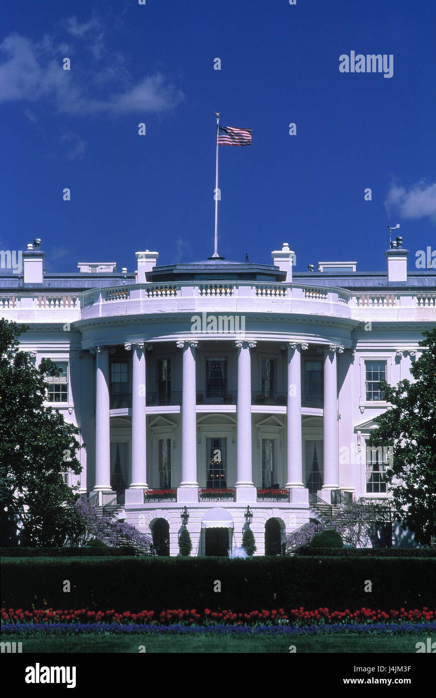 The Front And Back Of The White House