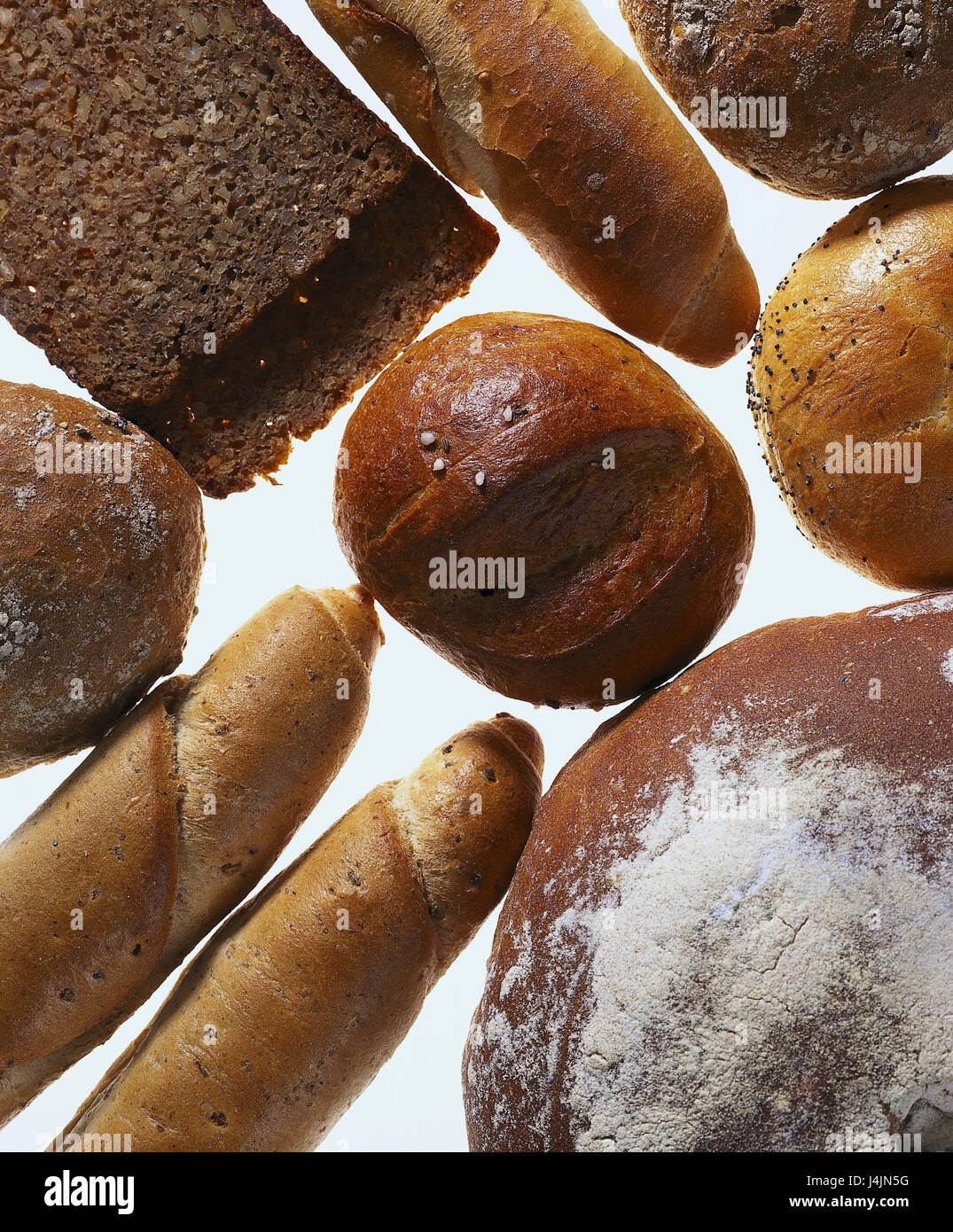 Bread, bread roll food, ground food, wholemeal bread, brown bread, buns ...