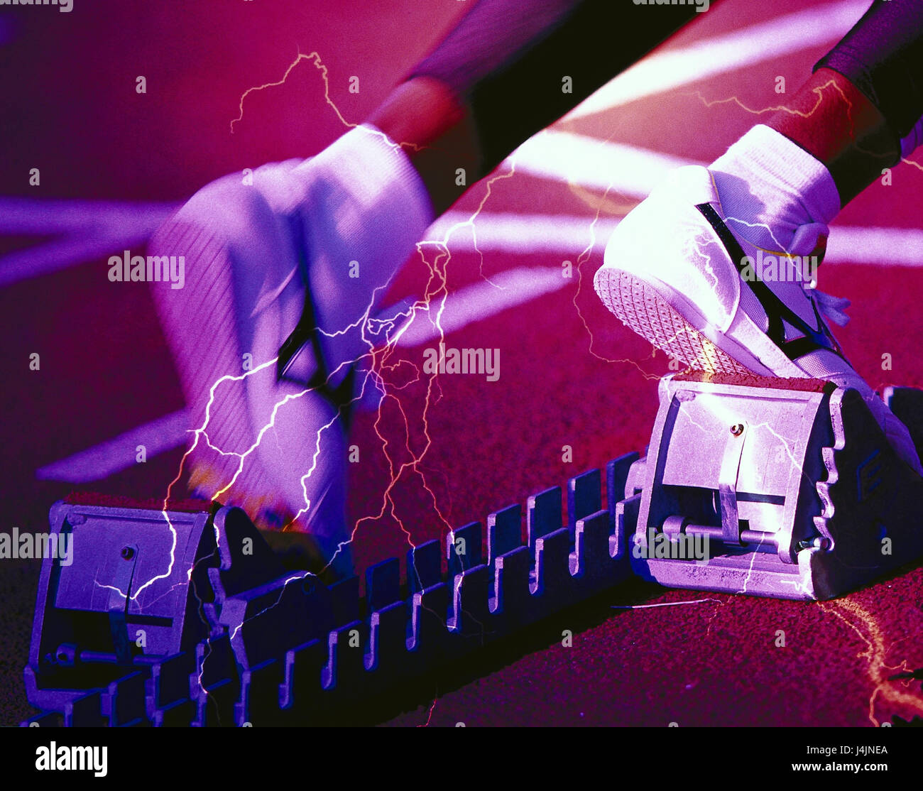 Sprint athlete hi-res stock photography and images - Alamy