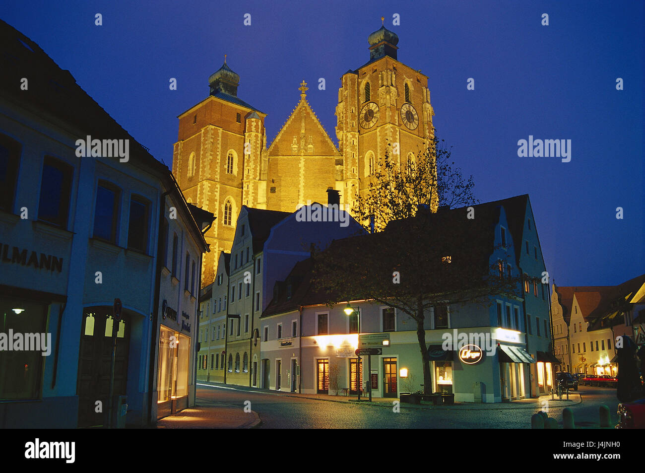 Germany, Upper Bavaria, Ingolstadt, Old Town, dear woman's cathedral ...