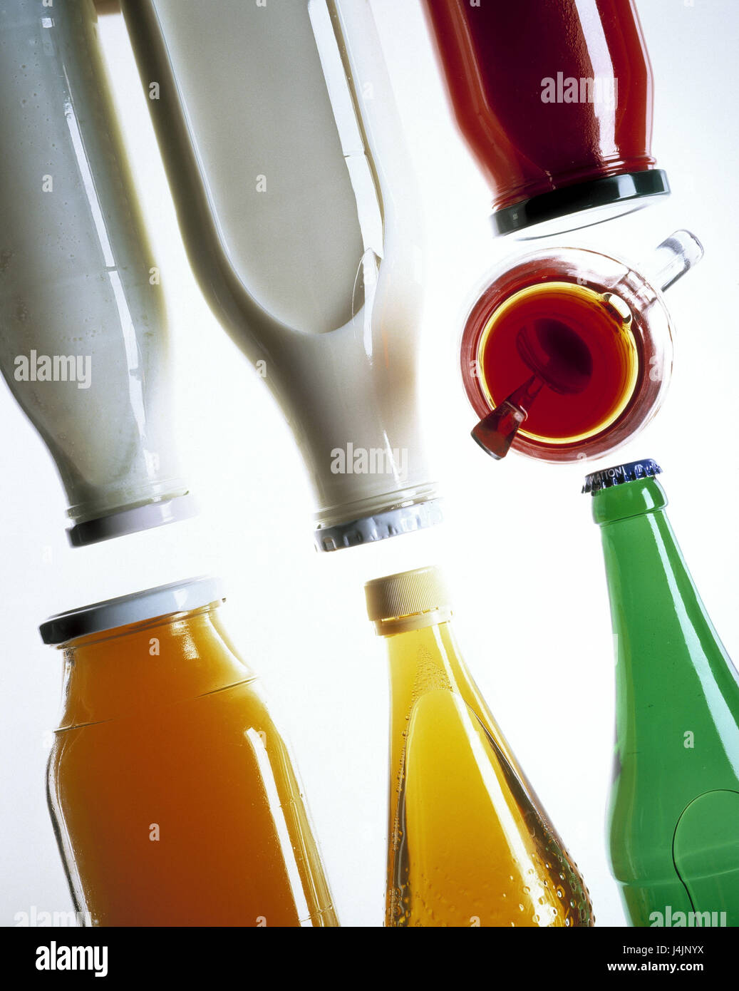 Drinks, flasks, differently, detail still life, object photography ...