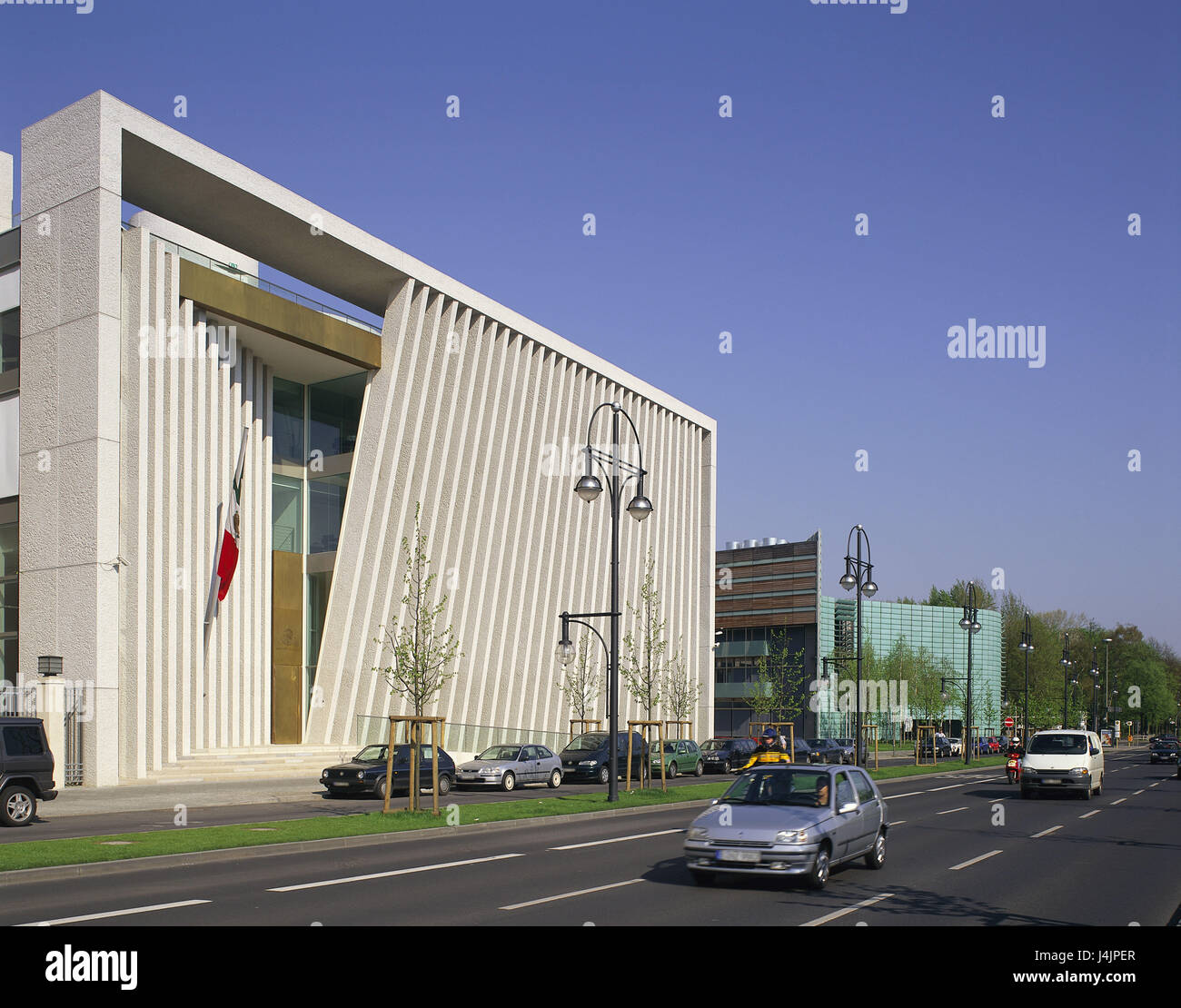 Germany, Berlin middle, Mexican embassy, northern embassies outside ...