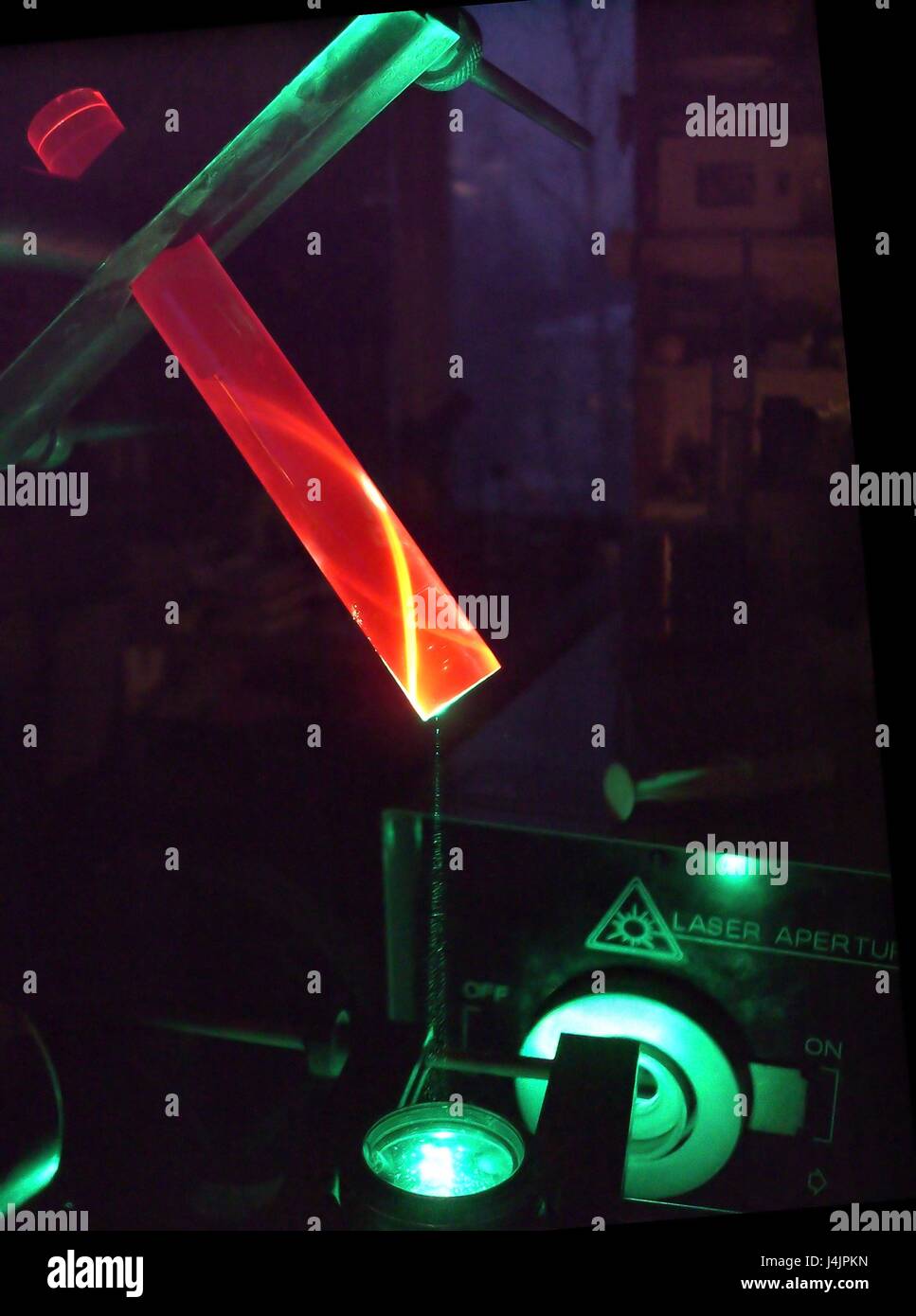 Ruby laser beam hi-res stock photography and images - Alamy