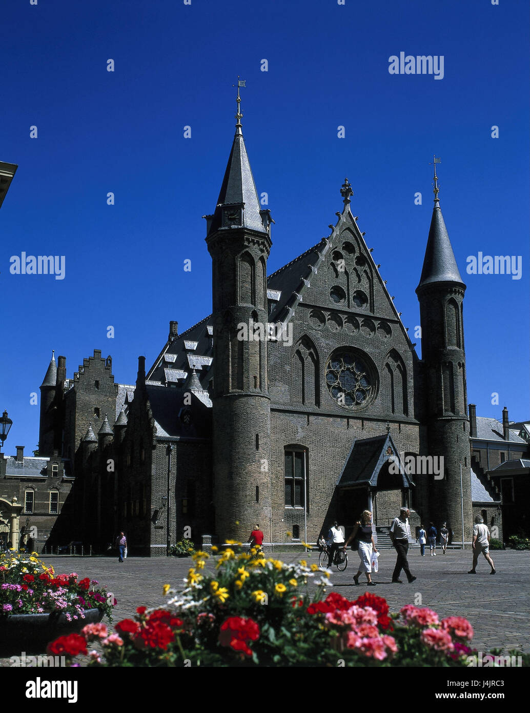 The Netherlands, Hague, Binnenhof, tourist Holland, town, seat of ...