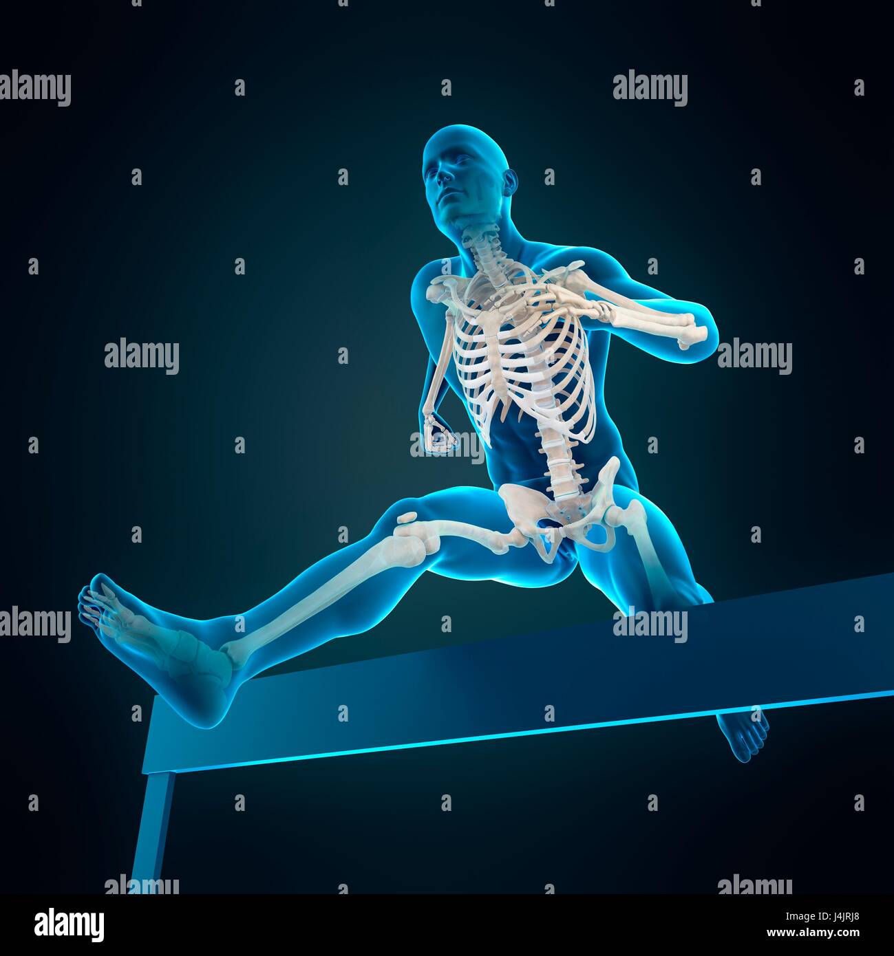 Fitness illustration over black hi-res stock photography and images - Alamy