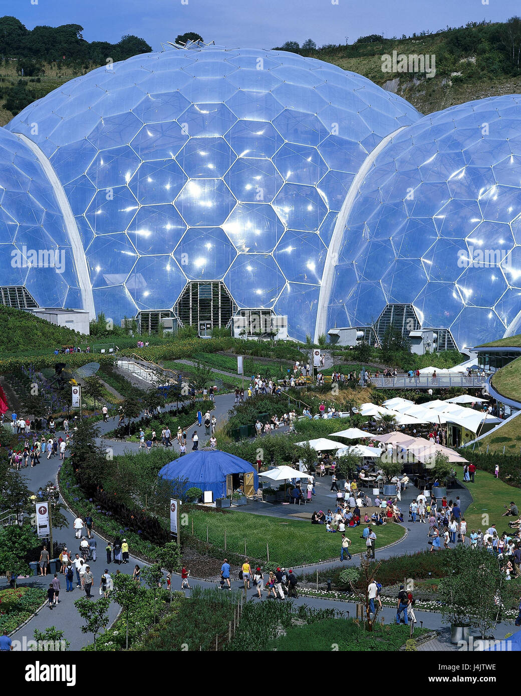 Great Britain, south narrow country, Cornwall, Eden project, detail ...