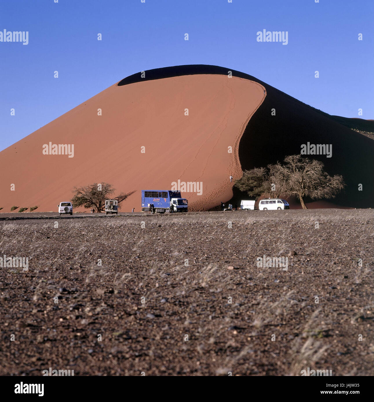 Namibia, Namib Naukluft park, Sossusvlei, Sand dune, safari, tourist ...