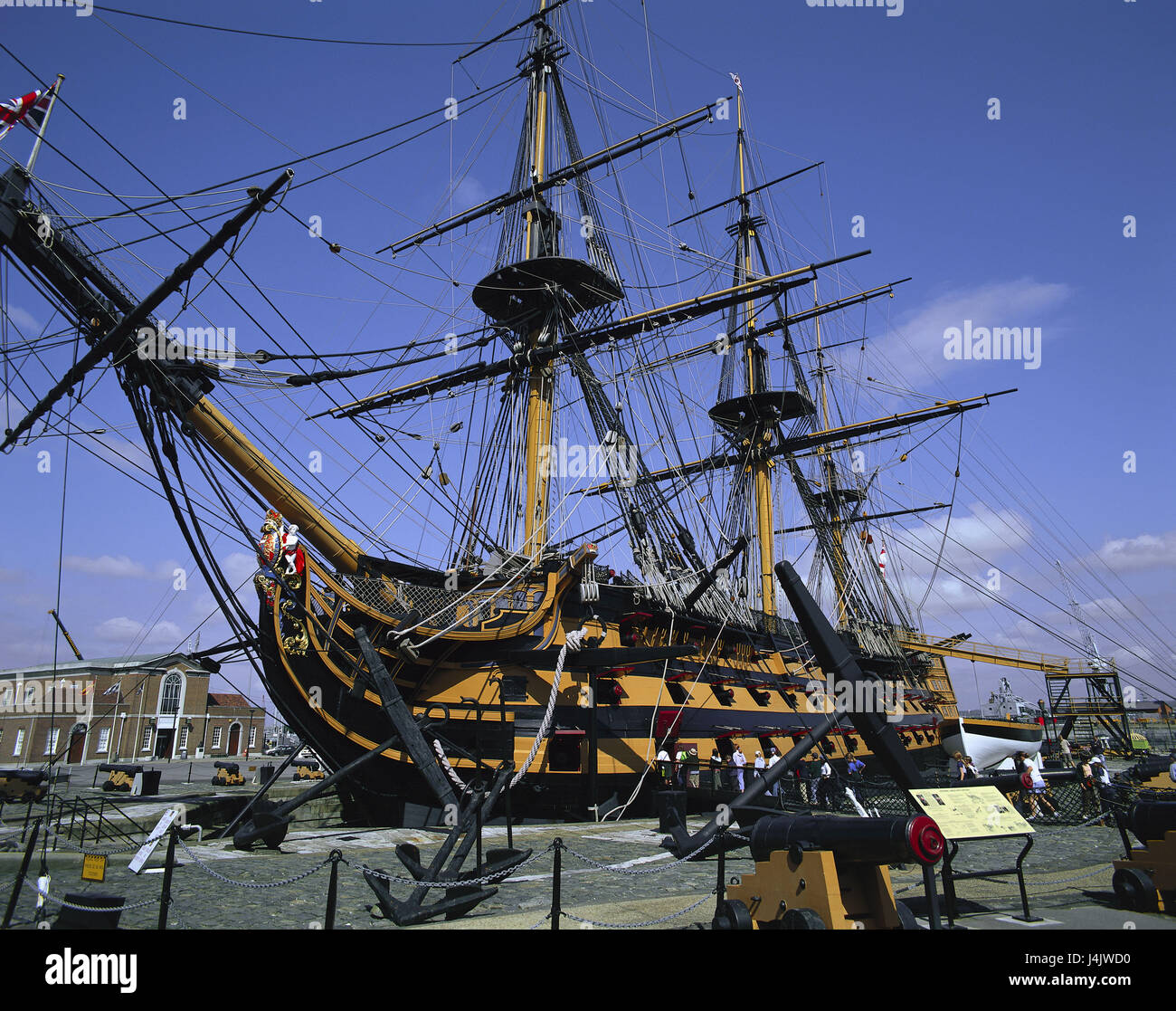 Great Britain, south narrow country, Portsmouth, royal Naval museum ...