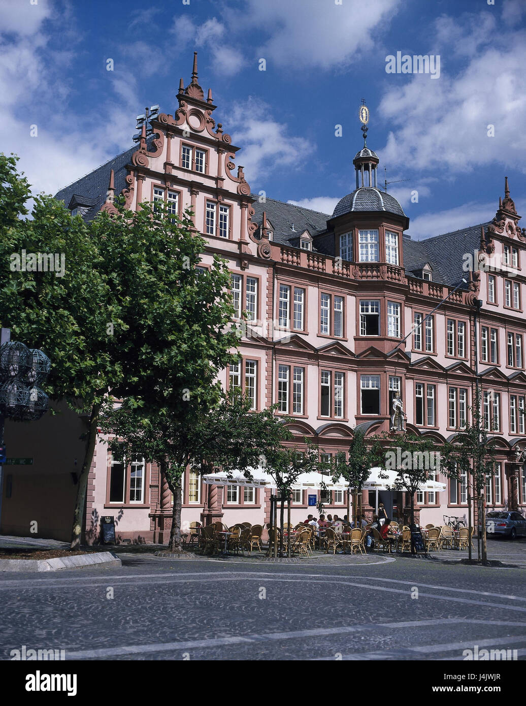 Germany, Mainz, Gutenberg's museum baroque palace, 'to the Roman ...