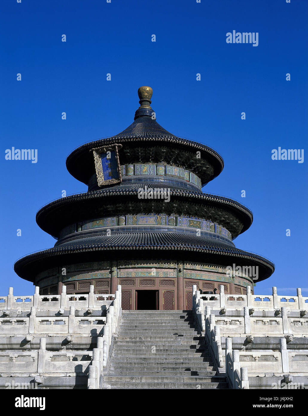China, Peking, heaven altar Tiantan, rising, hall of the harvest prayer ...