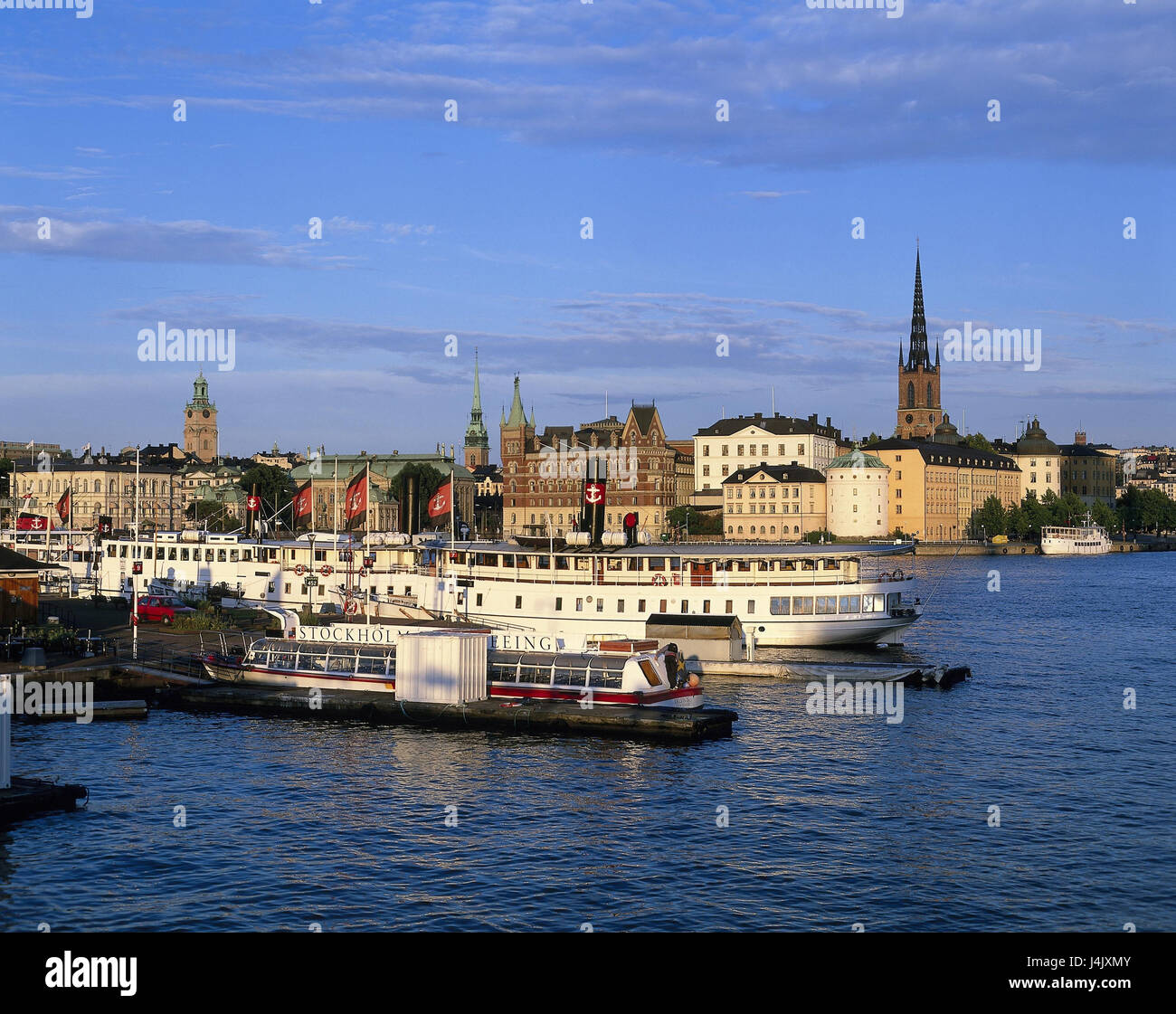 Sweden, Stockholm, Stadsholmen, town view outside, Scandinavia, town ...