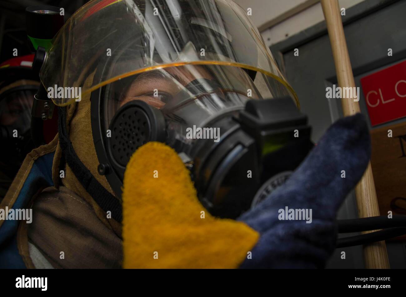 SOUTH CHINA SEA (Sept. 30, 2016) A Military Sealift Command Civilian ...