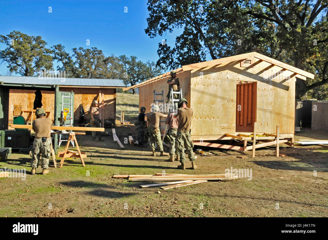 Naval mobile construction battalion 18 hi-res stock photography and ...