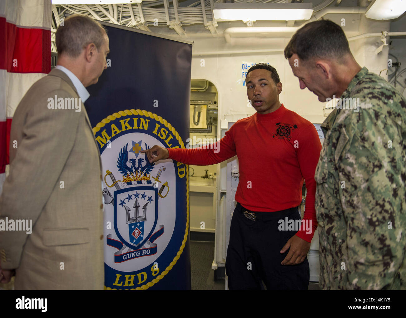 Sailor of the Year aboard USS Makin Island (LHD 8) explains the meaning ...