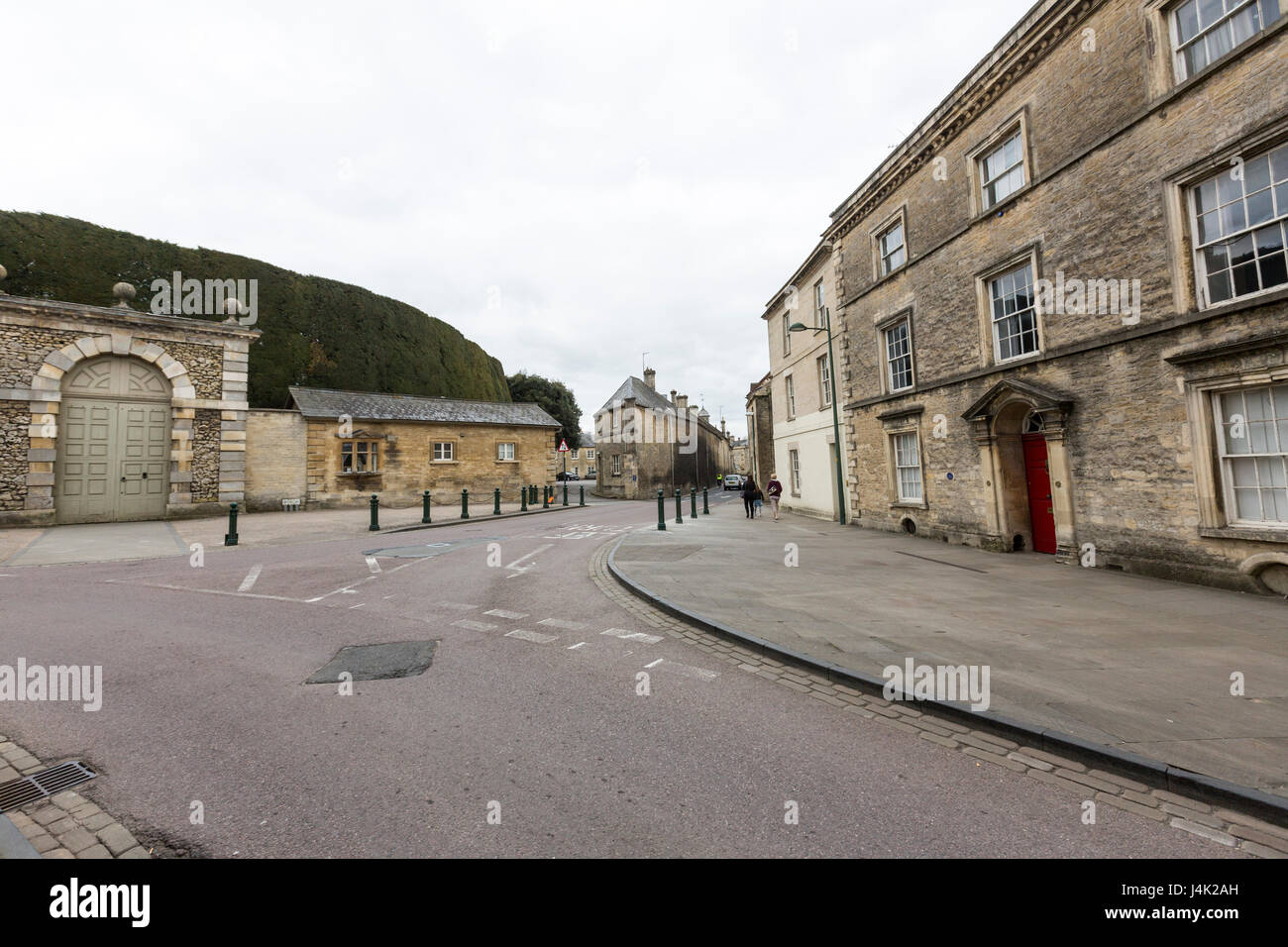 Edwardian house and Bathurst Estate entrance at Park Street ...