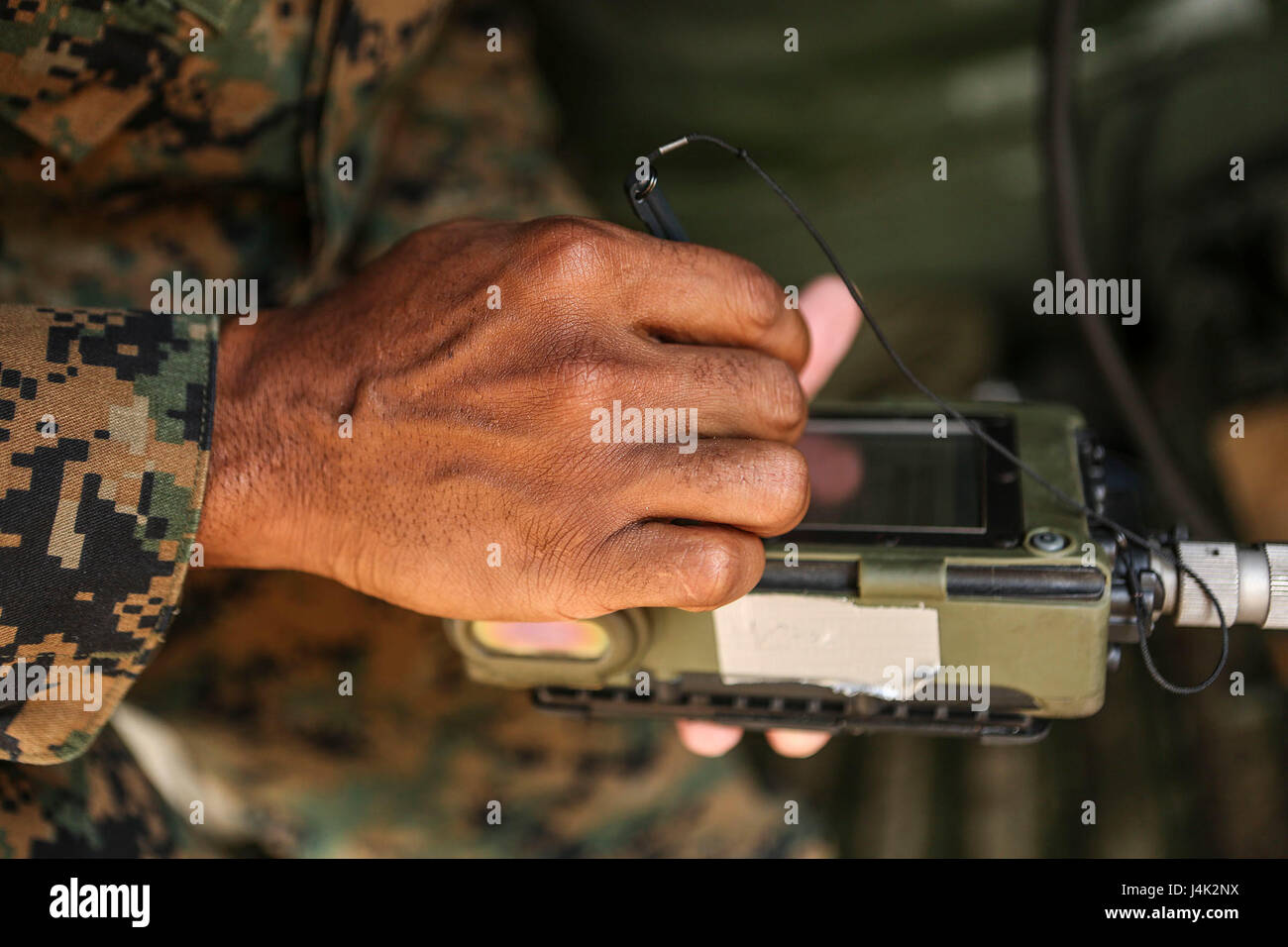 U.S. Marine Corps Staff Sgt. Matthew B. Everett, Radio Chief ...