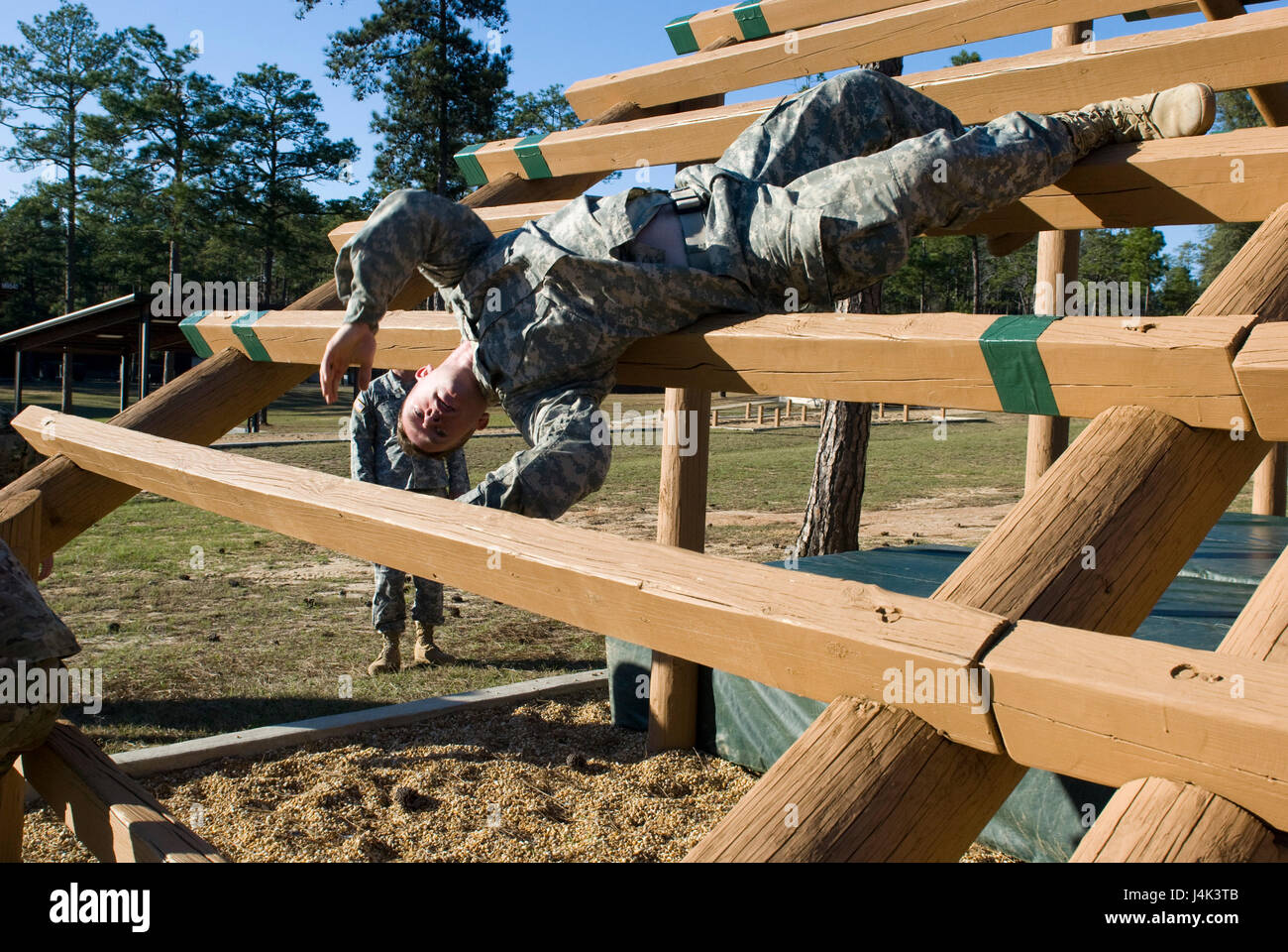 Spc. John Moore of Corpus Christi, Texas with the 370th Transportation ...
