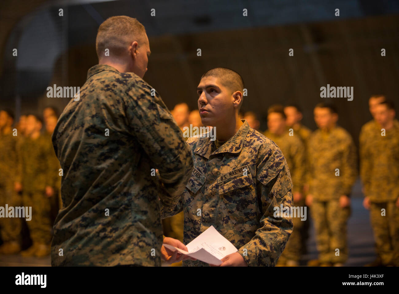 U.S. Marine Corps Lance Cpl. Anthony Sixtos, Marine Rotational Force ...