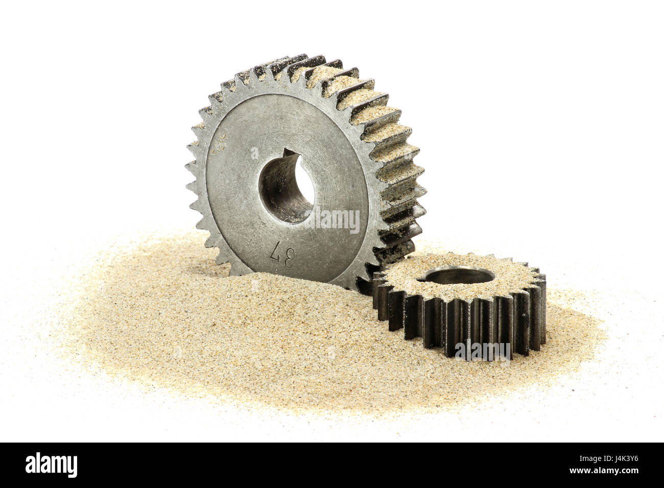 sand in the gears Stock Photo - Alamy