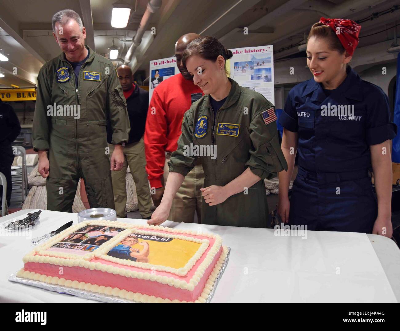 170306-N-GI441-118 MEDITERRANEAN SEA (March 6, 2017) Naval Air Crewman ...