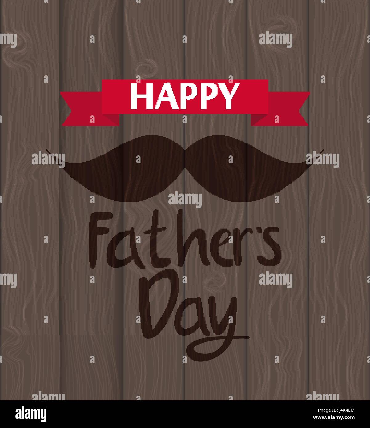 Fathers Day Background. Best Dad Vector Illustration Stock Vector Image ...