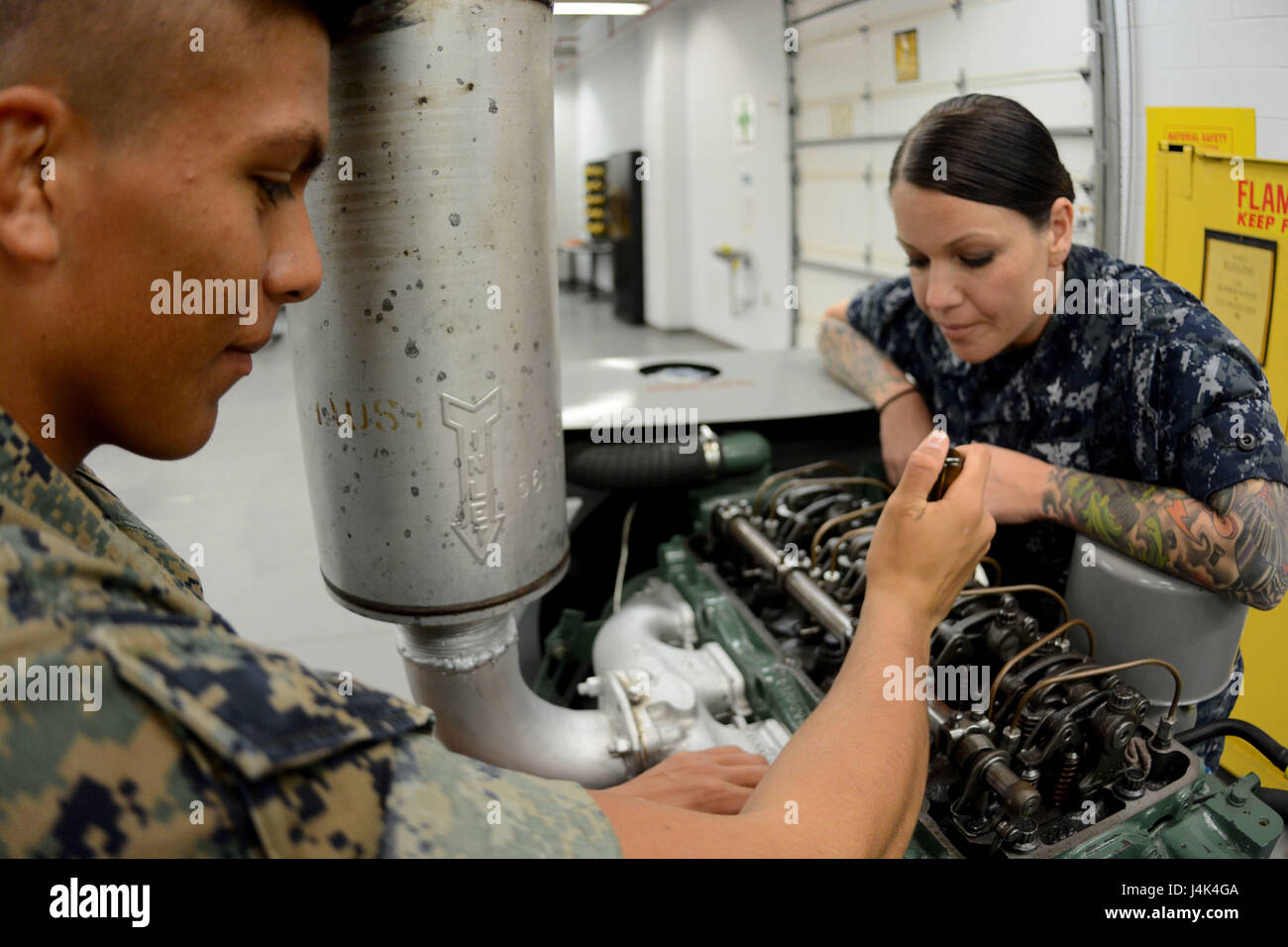 PENSACOLA, Fla.-- South Gate, California, native U.S. Marine Corps ...