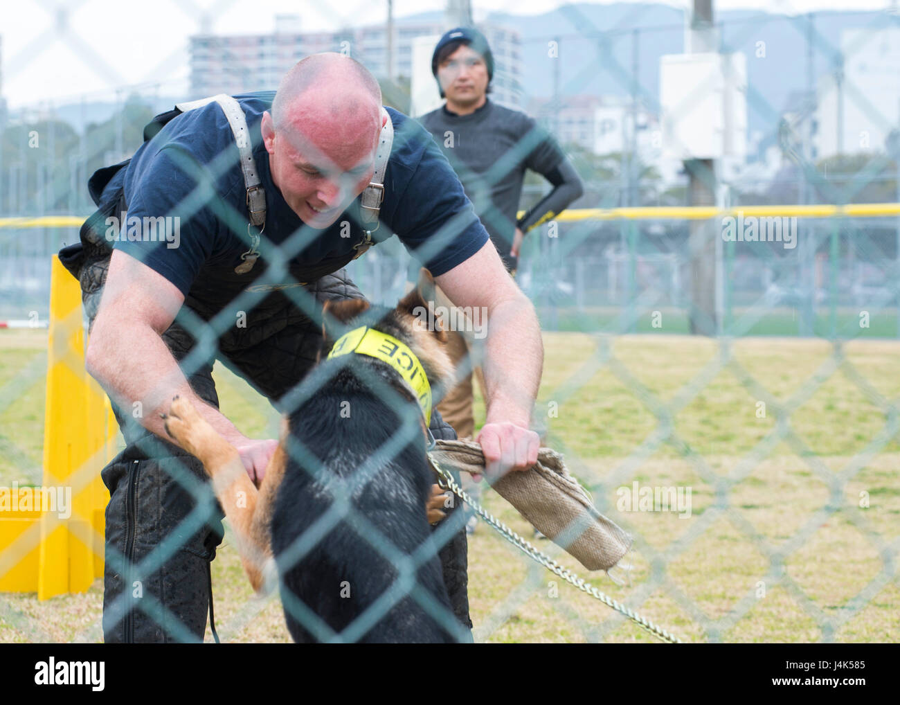 SASEBO, Japan (March 20, 2017) Master-at-Arms 1st Class Justin Treml ...