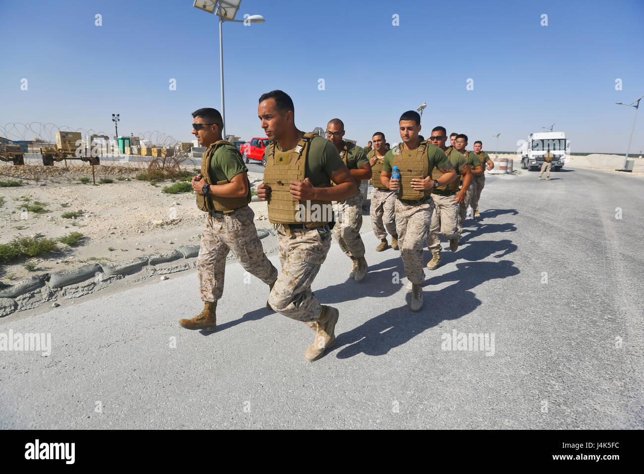U.S. 5th Fleet Area of Operations- U.S. Marines with Deployed Joint ...