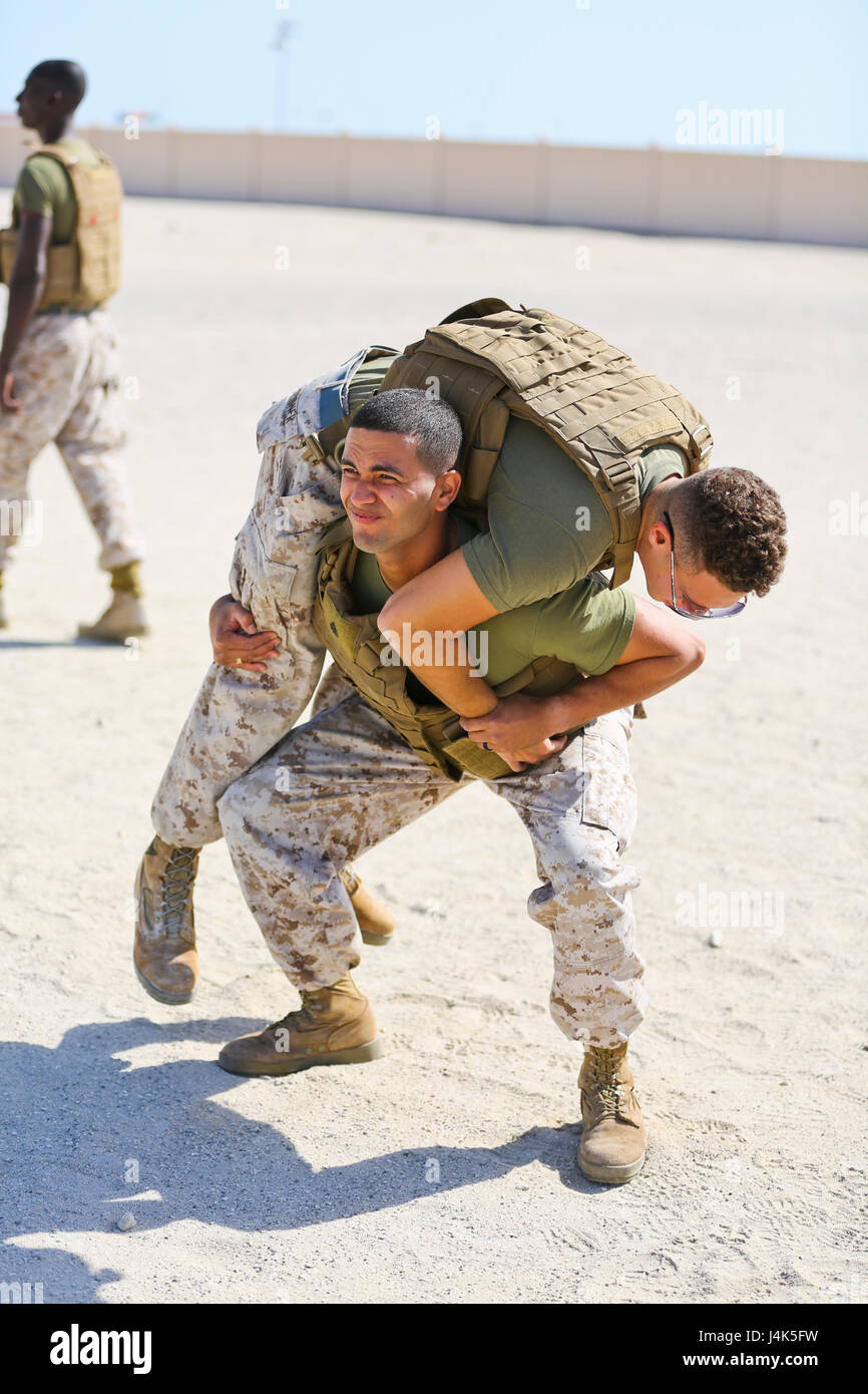 U.S. 5th Fleet Area of Operations- U.S. Marines with Deployed Joint ...