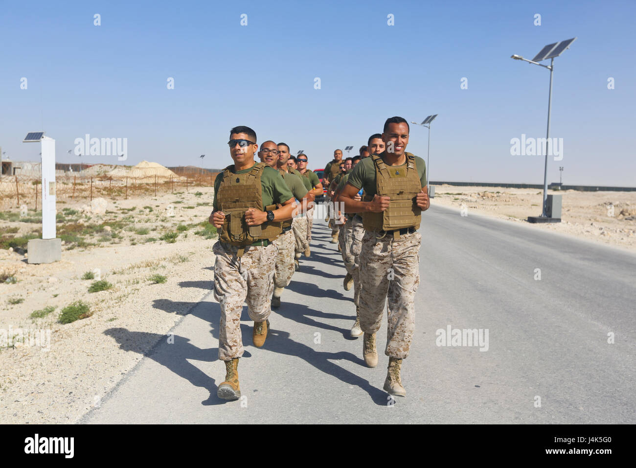 U.S. 5th Fleet Area of Operations- U.S. Marines with Deployed Joint ...