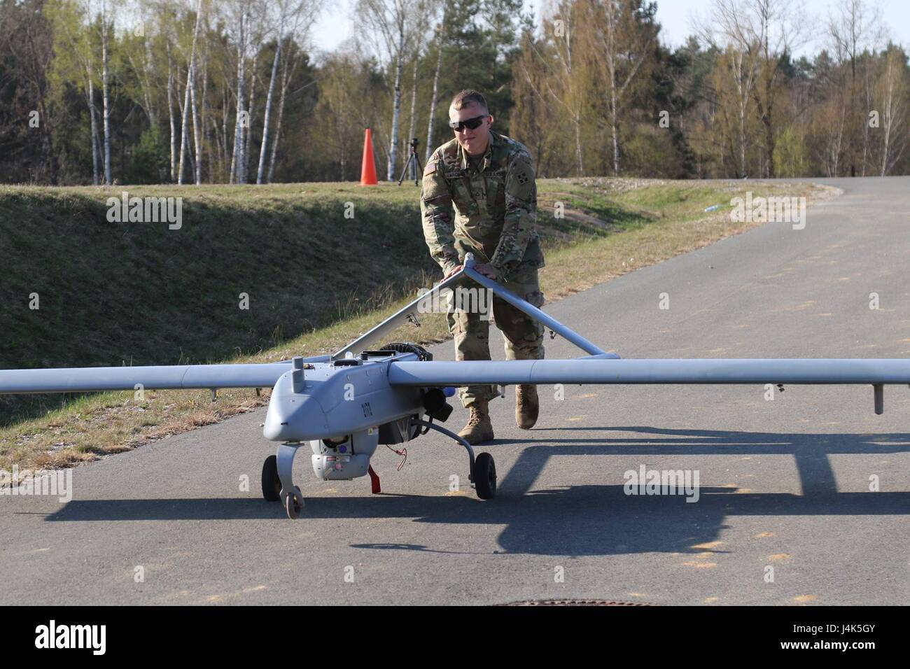 U s army rq 7b shadow unmanned hi-res stock photography and images - Alamy