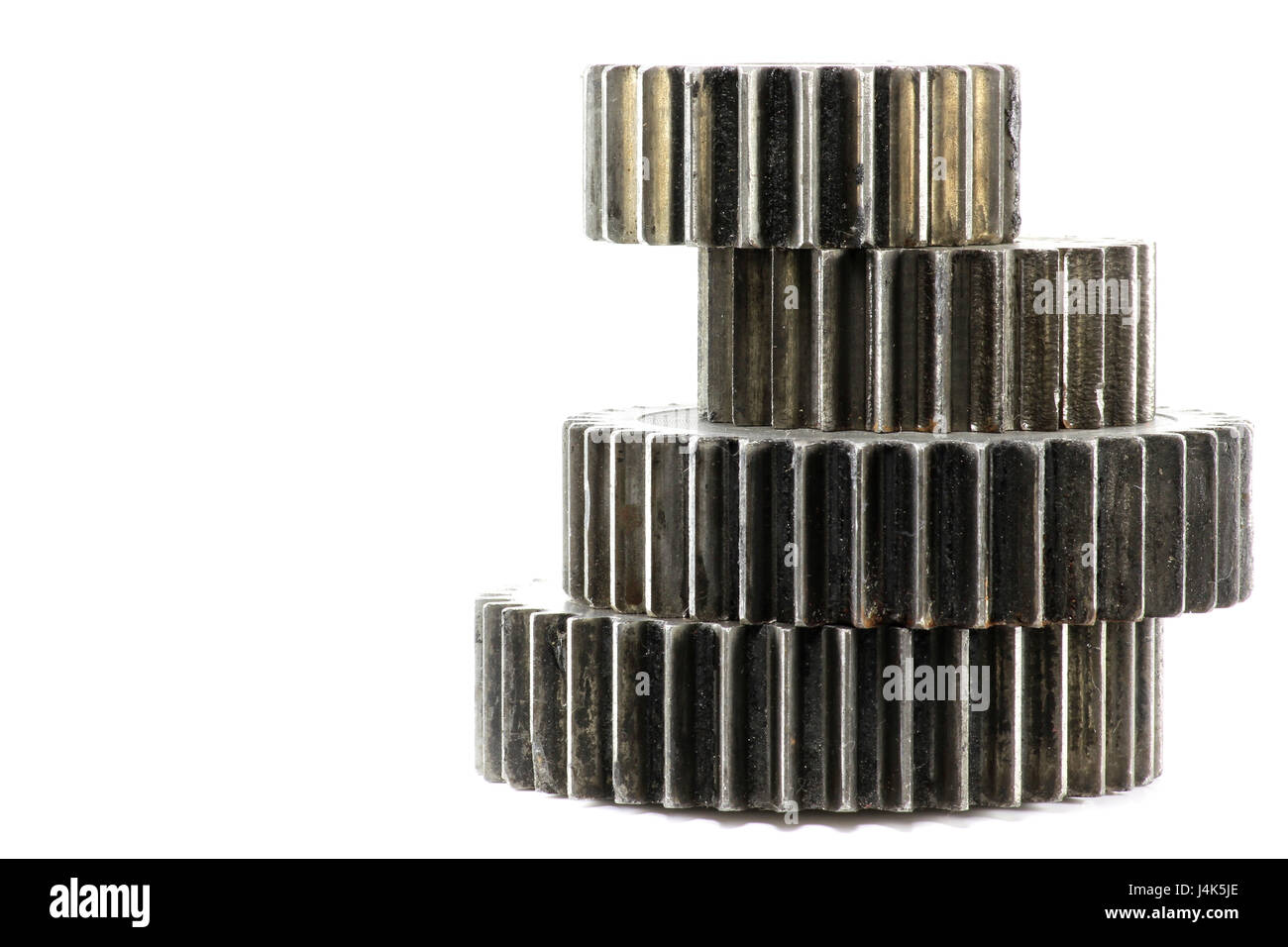 cogs isolated on white background Stock Photo - Alamy