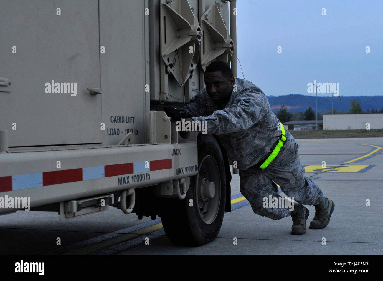 Airmen from the 1st Combat Communication Squadron along with 37th ...
