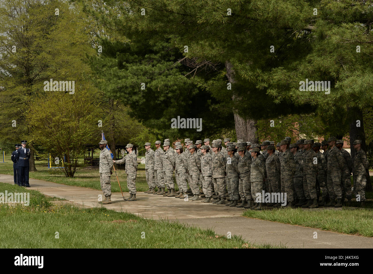 Airmen from the 32nd Intelligence Squadron and 70th ISR Wing perform ...
