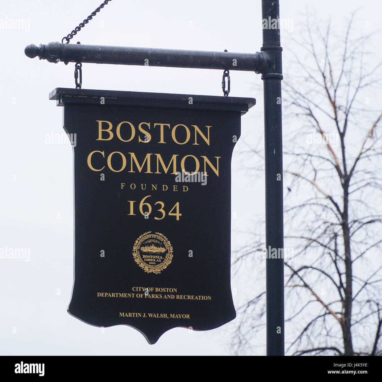 Boston Common a big park in the city center - BOSTON , MASSACHUSETTS ...