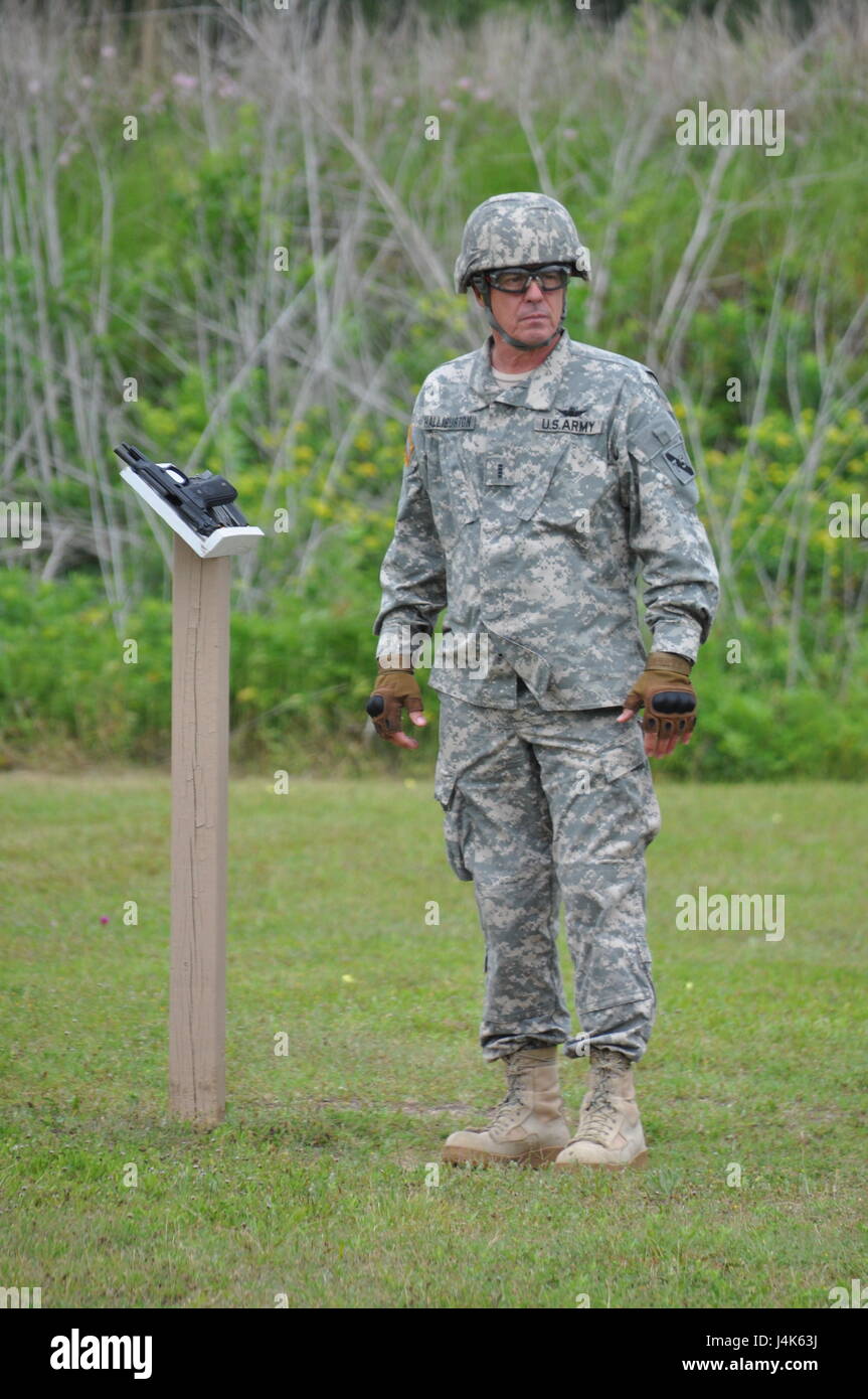 In this image released by the Army Reserve's 75th Training Command ...