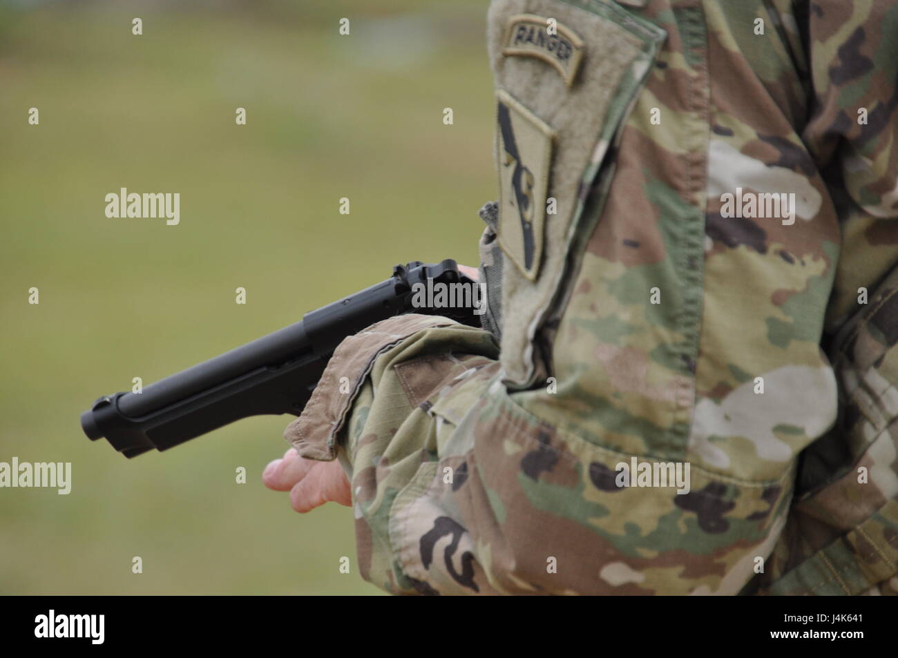 In this image released by the Army Reserve's 75th Training Command ...