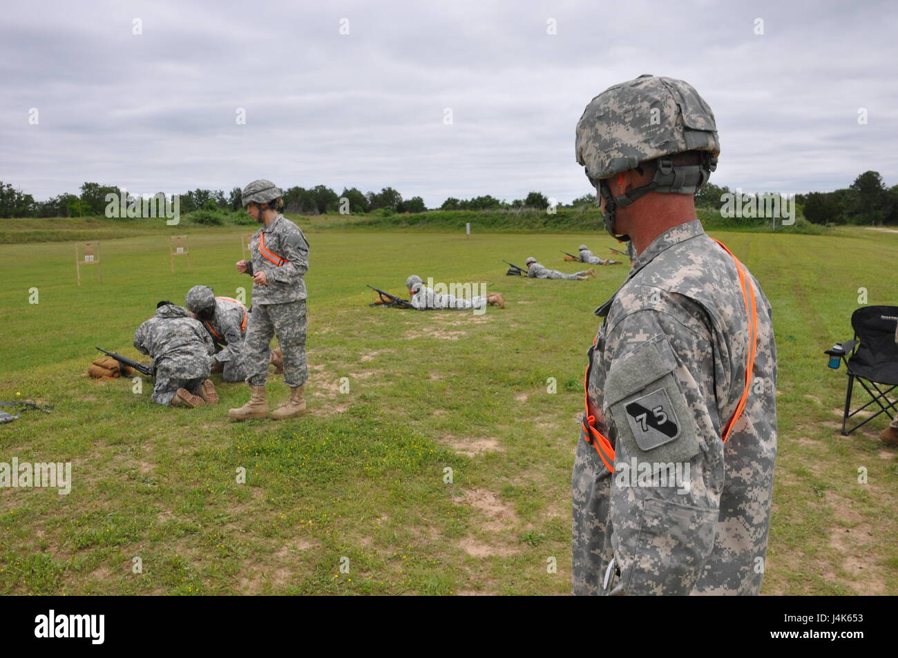In this image released by the Army Reserve's 75th Training Command ...