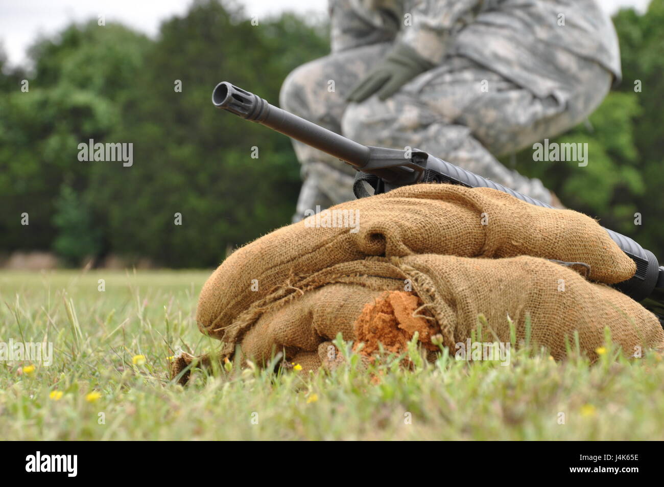 In this image released by the Army Reserve's 75th Training Command ...