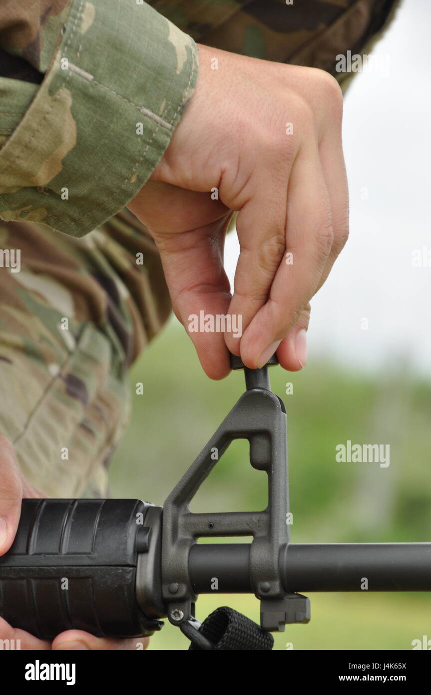 In this image released by the Army Reserve's 75th Training Command ...