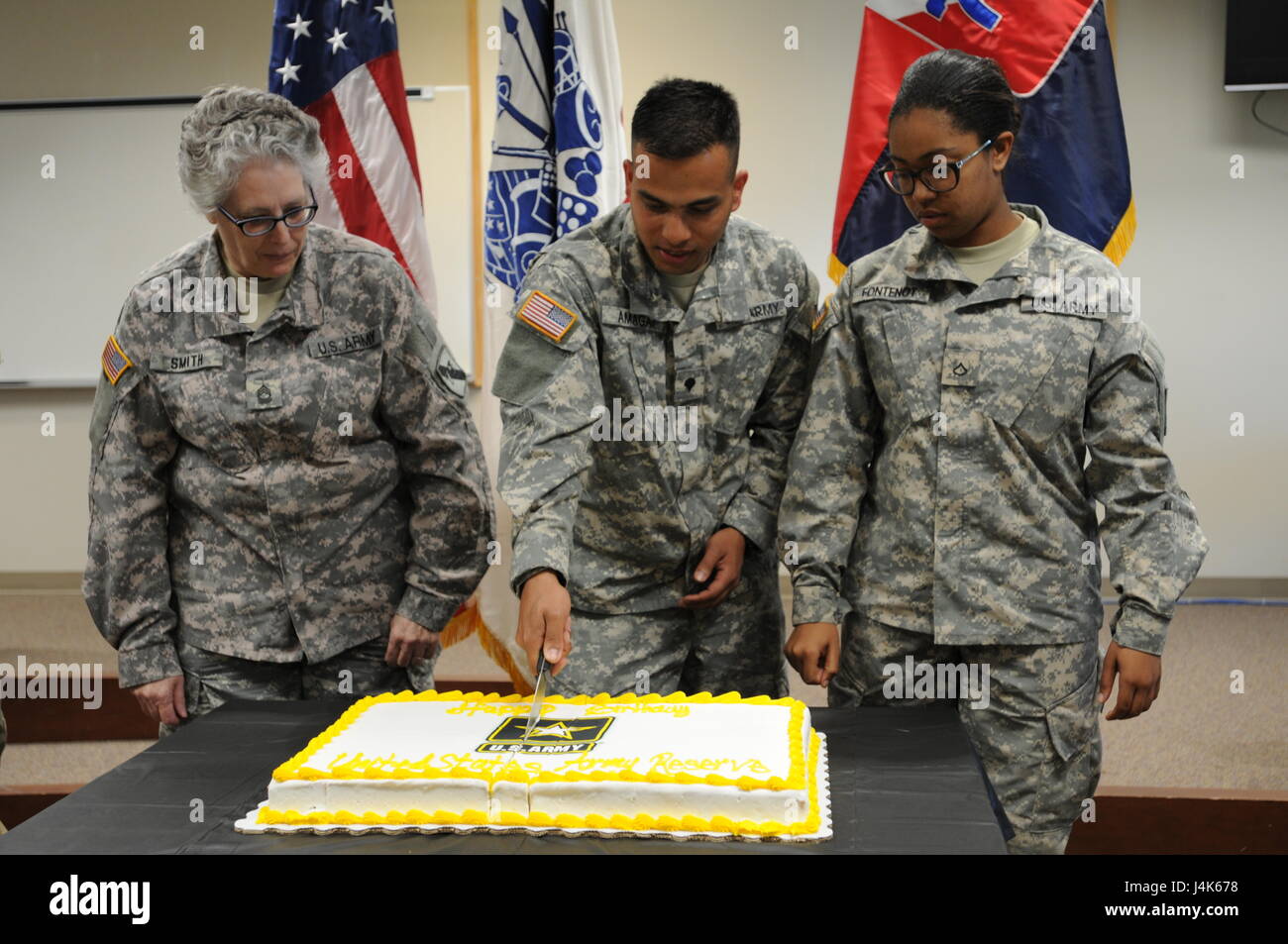 In this image released by the Army Reserve's 75th Training Command ...