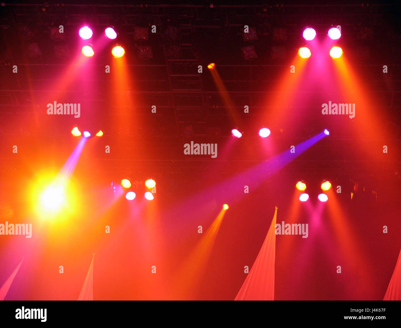 Colourful Concert Lights