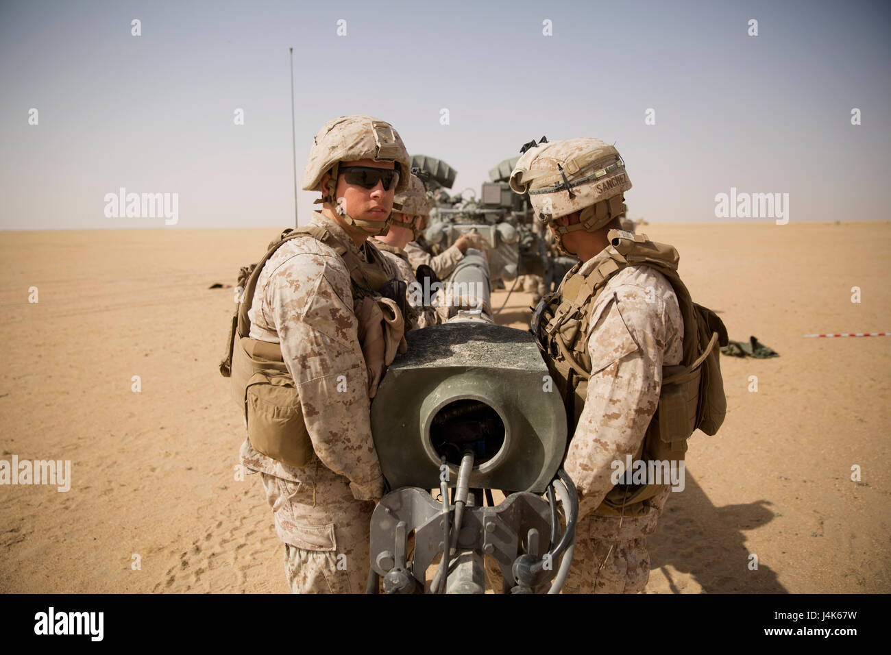 CAMP BUEHRING, Kuwait (April 23, 2017)— U.S. Marines assigned to Fox ...