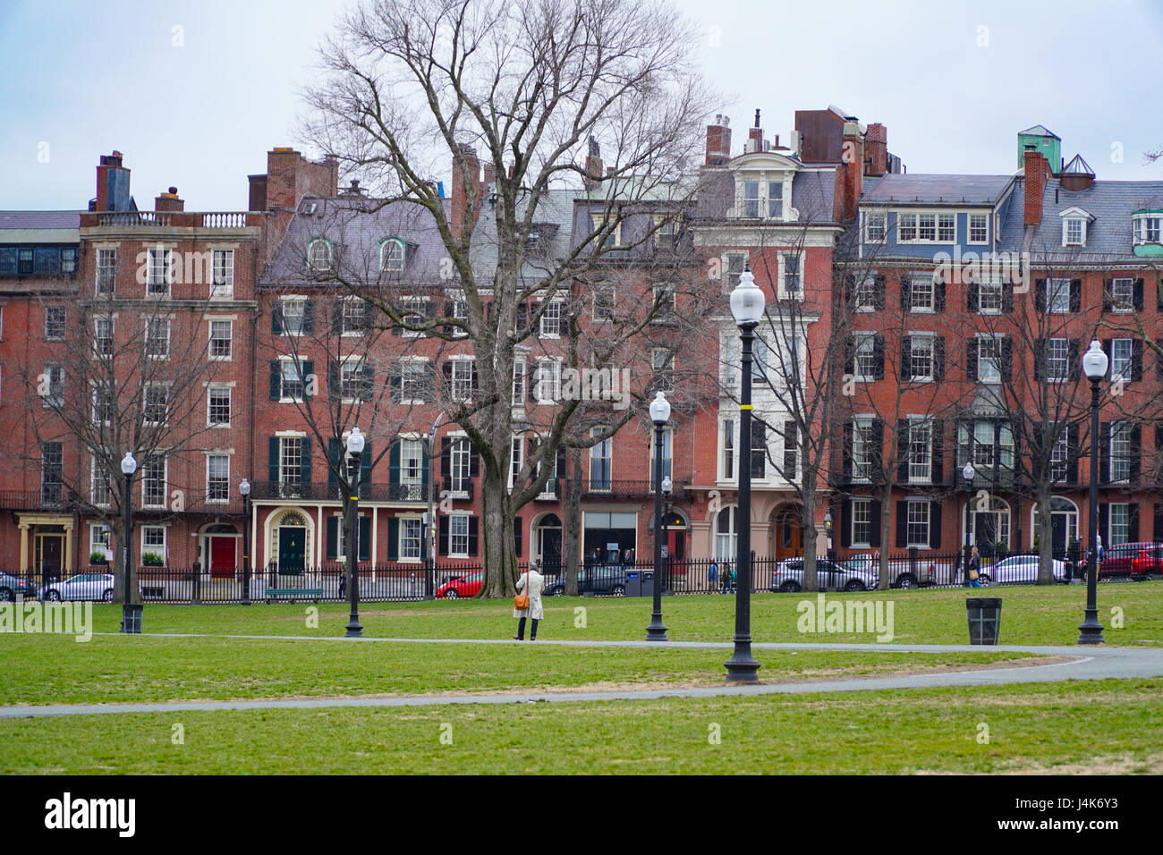 Beautiful old houses around Boston Common - BOSTON , MASSACHUSETTS ...