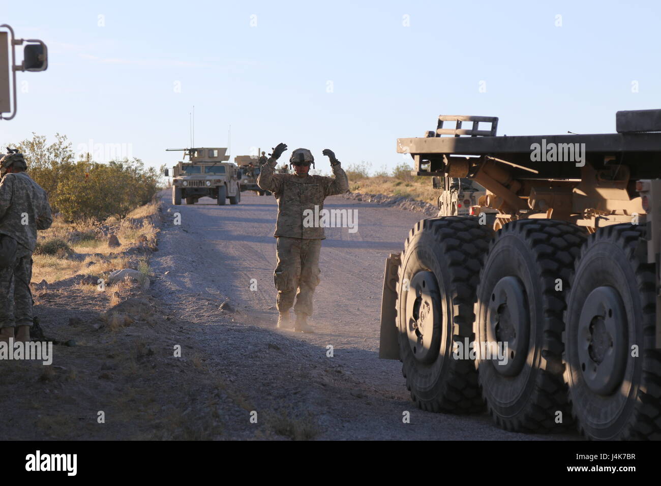 Cpl. Joseph Morrow, a motor transport operator with the 110th Support ...