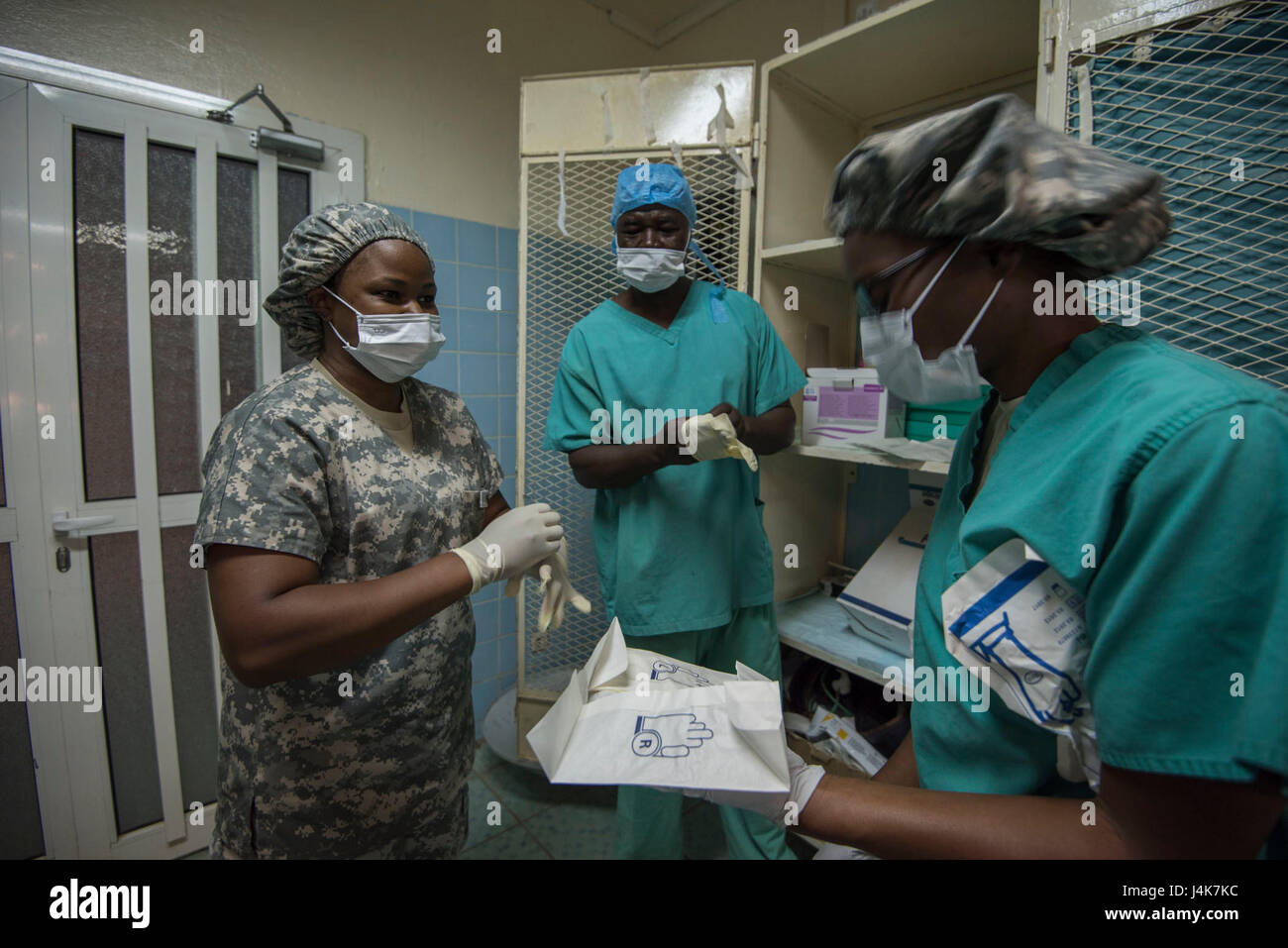 U.S. Army Reserve Sgt. Talithia Williams, an operating room technician ...