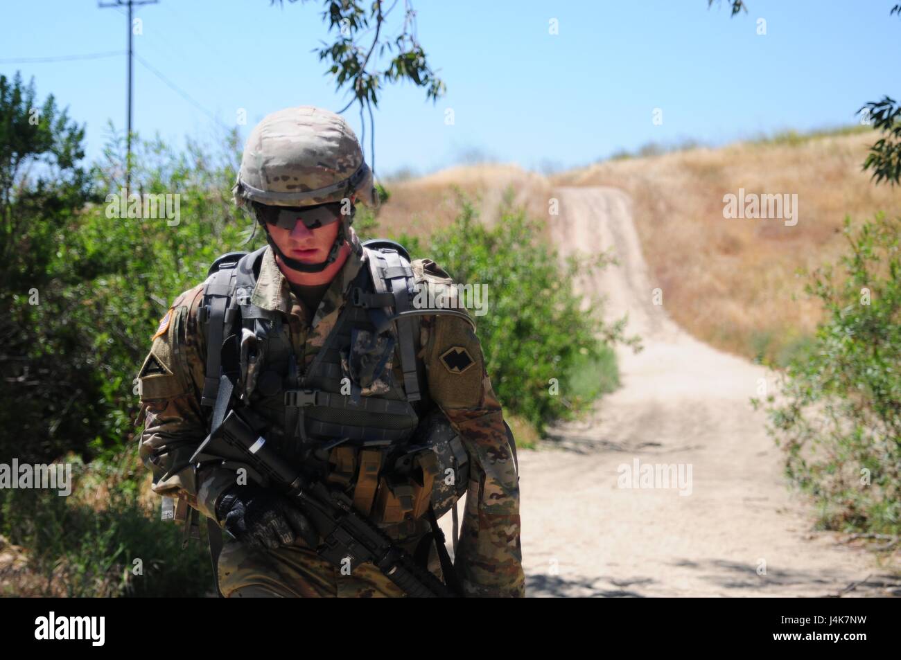 Sgt. Brandon Blue, a horizontal construction engineer with the 786th ...